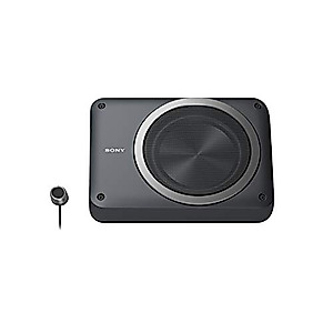 Sony XS-AW8 8-Inch Powered Under Seat Sub woofer with Wired Remote Control (XSAW8)