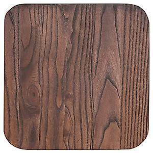 Flash Furniture Lily 4 Pack 30" High Backless Silver Metal Barstool with Square Wood Seat