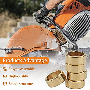 GOMADEIT 5 Pack Saw Blade Arbor Adapter fits for Stihl TS350 TS360 TS400 TS420 TS460 TS760 TS700 TS800 Saw Blade Arbor Adapter Reducer Ring 20mm