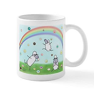 CafePress Donut Rain Mugs Ceramic Coffee Mug, Tea Cup 11 oz