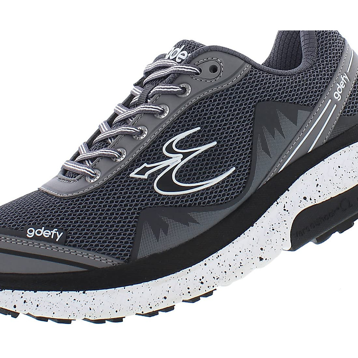 Gravity Defyer G-defy Men’s Pain Relief | Arch Support | Plantar Fasciitis | Foot & Knee Pain | Wide Shoes | Orthopedic | Heel Pain | Free Orthotic Included Grey