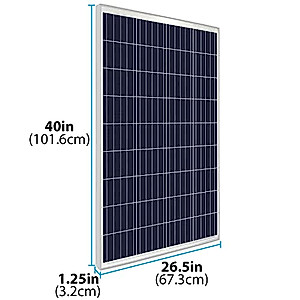 Mighty Max Battery 100 Watt 12 Volt polycrystalline Solar Panel Brand Product