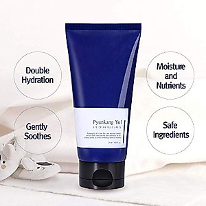 PYUNKANG YUL ATO Cream Blue Label - Long lasting Strong Moisture and Nutrients Hyaluronic Acids Baby Cream - Natural Safe Ingredients Ceramide Skin Barrier from Double Hydration Baby Lotion 4.6 Fl. Oz