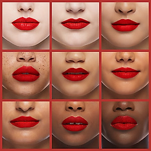 Palladio Retractable Waterproof Lip Liner High Pigmented and Creamy Color Slim Twist Up Smudge Proof Formula with Long Lasting All Day Wear No Sharpener Required, Red Rose, 1 Count