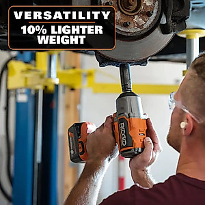 Pacroban 18V Brushless Cordless 4-Mode 1/2 in. High-Torque Impact Wrench Kit with 4.0 Ah Battery and Charger