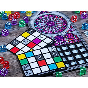 Sagrada Board Game | Family Game for Kids and Adults | Dice Drafting and Placement Strategy Game | Ages 10+ | 1 to 4 Players | by Floodgate Games