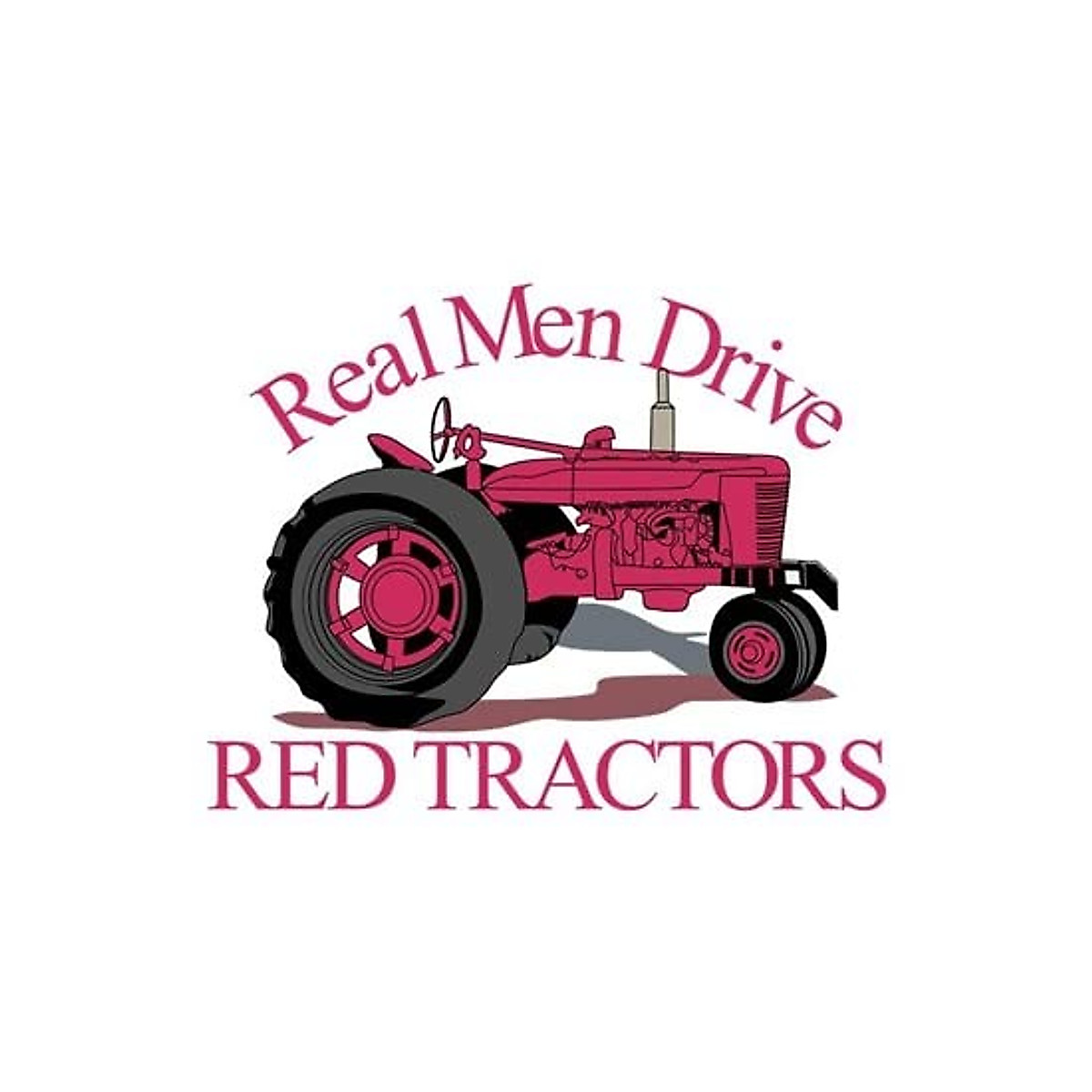 CafePress Drive Red Tractors Mugs Ceramic Coffee Mug, Tea Cup 11 oz