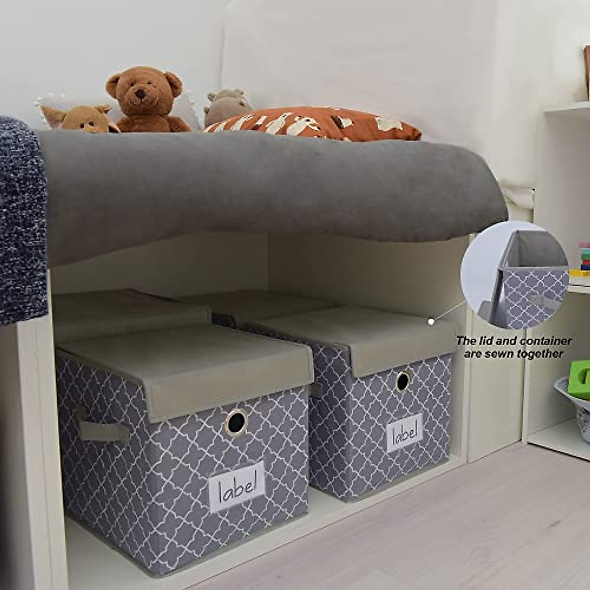 GRANNY SAYS Bundle of 3-Pack Storage Cubes for Closet & 3-Pack Storage Cubes for Organizing