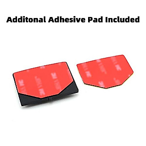 iSaddle for 3M Rexing Adhesive Mount Holder/w Additonal Adhesive Pad for in Dash Camera Better Than Original Rexing V1 V1P V1N A118 A118C A118-C B40 Holder