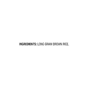 Amazon Fresh, Brown Long Grain Rice, 5 lb (Previously Happy Belly, Packaging May Vary)