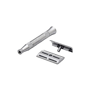 Pearl Shaving Blaze Double Edge Safety Razor for Men - Reusable Metal Razor Made with CNC process | Premium Shaving Razors| Men's Safety Shaving Razor Kit for Valentine's day Gift