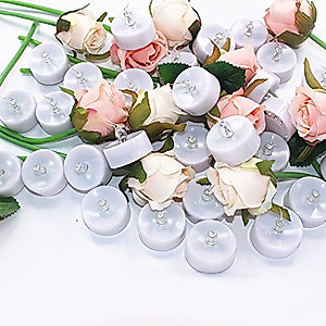 Topstone Led Candles with Remote and Timer,Warm Yellow Flameless Candles,Big Capacity Battery Operated Tea Light,Best for Wedding and Festival Decoration,Pack of 12