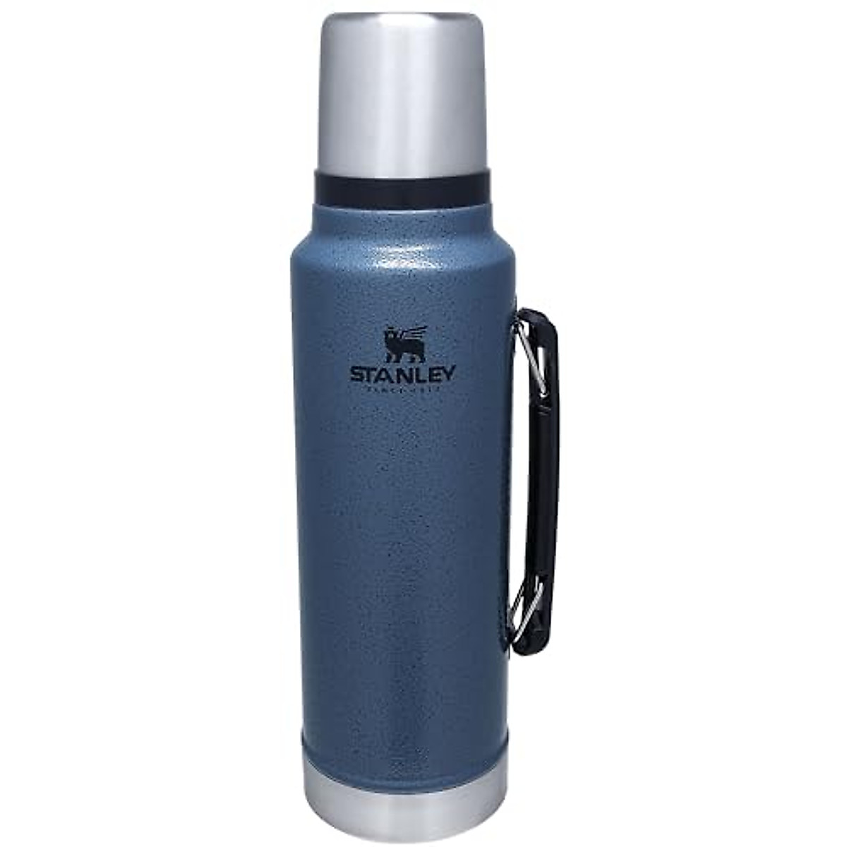 Stanley Classic Vacuum Insulated Wide Mouth Bottle - Hammertone Lake - BPA-Free 18/8 Stainless Steel Thermos for Cold & Hot Beverages - 1.5 QT
