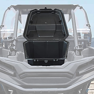 SAUTVS Cargo Bed Box for Polaris RZR 900/XP 1000/XP Turbo, Poly Water Resistant 69 QT Rear Cargo Storage Box for Polaris RZR 900 / XP 1000 / XP 4 1000 / S 2014-2023 Accessories (Replace #2881193)