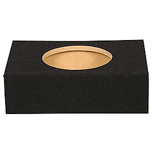 Q Power SHALLOW10 Single 10" Single Sealed Shallow Box