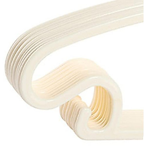 Malikesy 10pcs Baby Hangers for Clothes, Ultra Thin Baby Hangers Newborn, Multicolored Toddler Clothes Hangers, Nursery Hangers for Baby