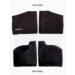 Brison Metatarsal Pads for Women and Men Ball of Foot Cushion - Gel Sleeves Cushions Pad - Fabric Soft Socks for Supports Feet Pain Relief - 2 Pairs L (Men 10-12, Women 11.5-13.5)