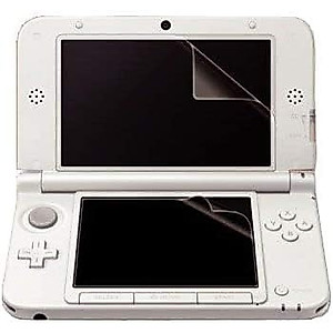OSTENT Top+Bottom Clear Screen Protector LCD Film Guard Skin for Nintendo 3DS LL/XL Pack of 3