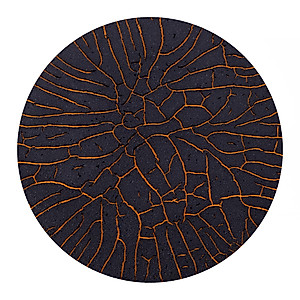 Huge Miniatures Crackle Paste, Model Basing Paint for Tabletop Gaming Scenery and Diorama Building by Huge Minis – 2oz Resealable Jar (Volcanic)