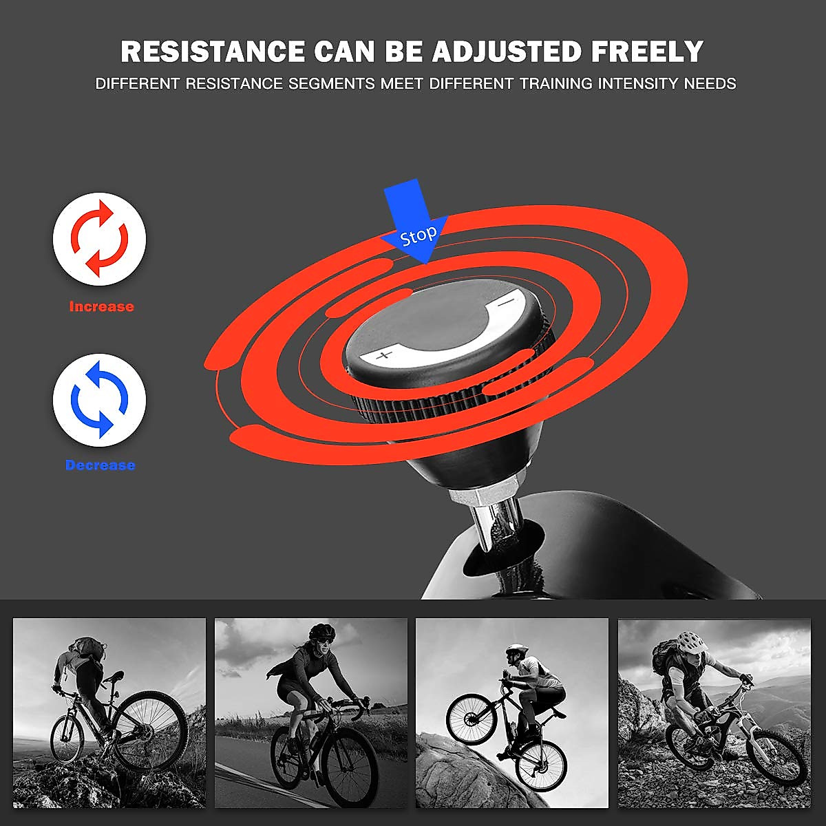 GYMAX Stationary Bike, Indoor Cycling Bike with LCD Monitor & Heart Sensor, Adjustable Resistance, Cardio Exercise Fitness Bike for Home/Office