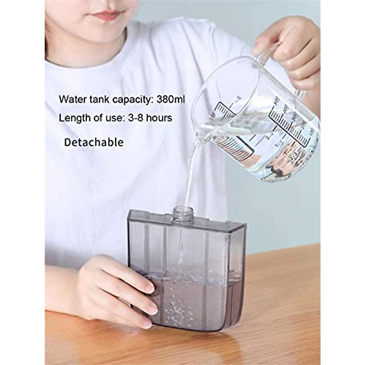 XXY216 Breeze Maxx Air Cooler,Personal Space Mini Evaporative Air Cooler,Portable 3-in-1 Air Cooling Purification Humidifier-for Camping/Home/Office (Grey)