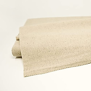 Roc-Lon 44/45" 100% Cotton Osnaburg Natural Perm Press, Cut by Yard, Off-White
