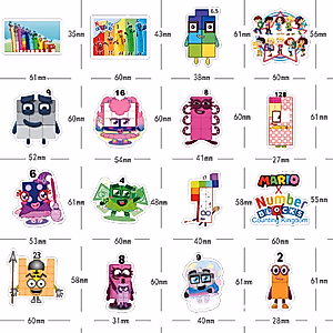 52pcs Animated TV Series Cartoon Deacls Stickers Pack | Anime PVC Waterproof Sticker for Adults Water Bottle Skateboard Scrapbook