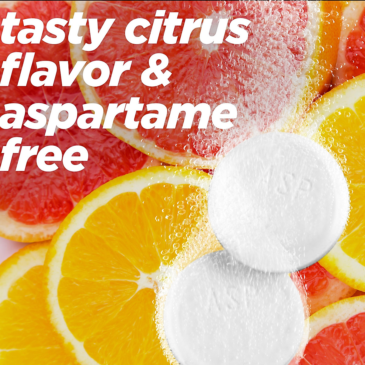 ALKA SELTZER PLUS Severe Non-Drowsy Cold & Cough Powerfast Fizz Effervescent Common Cold Tablets, Sinus Congestion, Runny Nose, and Dry Cough, Citrus Flavor, 20 Count (Pack of 1)