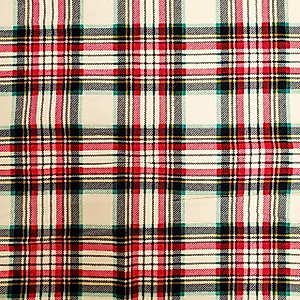 Plaid Flannel Fat Quarter Cotton Fabric