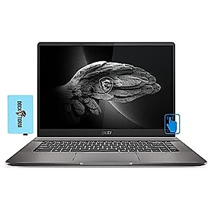 MSI Creator Z16 A11UET-013 16" Premium Professional Laptop (Intel i7-11800H 8-Core, 64GB RAM, 1TB PCIe SSD, RTX 3060, 16" Touch Wide QXGA (2560x1600), Fingerprint, WiFi, Win 10 Pro) with Hub
