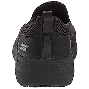 Skechers Women's GO Walk Stability Sneaker, Black, 8.5