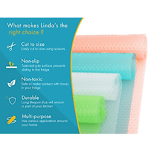 2 Pack Oven Liners and 8 Pack Refrigerator Liners Sheet Bundle - Say Goodbye to Messy Spills and Stains BPA & PFOA Free Kitchen Accessories