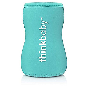 Thinkbaby Limestone Thermal Bottle Sleeve, Light Blue