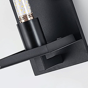 CHENBAI E27 Outdoor Lighting Wall SconceNew Chinese Garden Lights,Exterior Wall Home Lighting Waterproof Wall Mount Lights,Decorative Suitable for Courtyard Garage Porch Lighting Fixtures