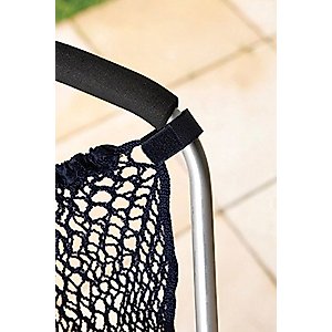 Dreambaby Strollerbuddy Stroller Net Bag - Pushchair & Pram Mesh Net Storage Bag Organizer -Black - Model F235