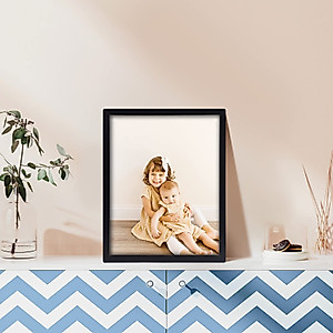 WIFTREY Black 8x10 Picture Frame Set of 18, Multi Photo Frames 8 by 10 Bulk for Wall Hanging or Tabletop Display