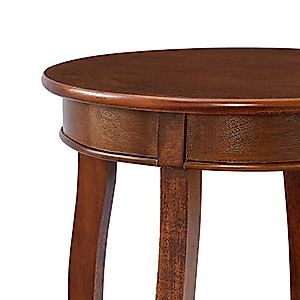 Powell Furniture Powell Hazelnut Round Shelf Table,, 18"L x 18"W x 24"H