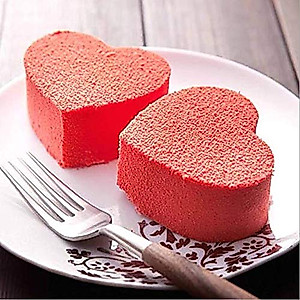 5 PCS Cake Rings Food Cooking Mould with Push Lid Shapes Stainless Steel Desserts Making Catering Business Cooking.