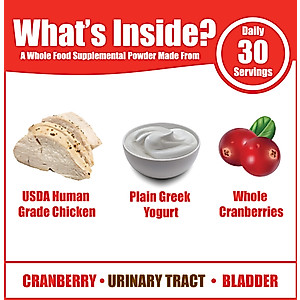 Whole Life Pet Cat Urinary Supplement, Feline UTI Remedy & Prevention, Urinary Tract Infection Treatment - Natural Cranberry for Cats, Cat Probiotic for Health & Digestive Support - 30-Day Supply