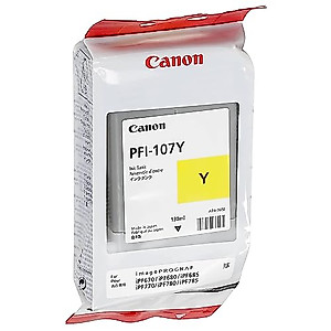 Canon PFI-107Y Ink Cartridge - Yellow