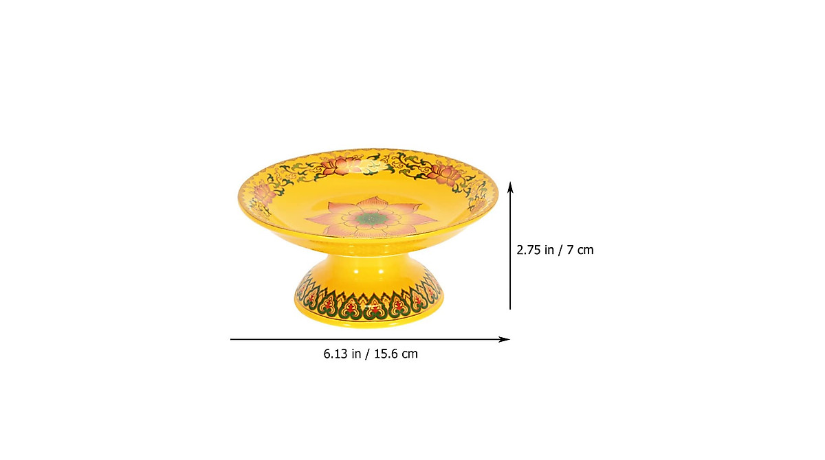 VOSAREA Buddhist Offering Plate – Elegant Multi-Use Tray