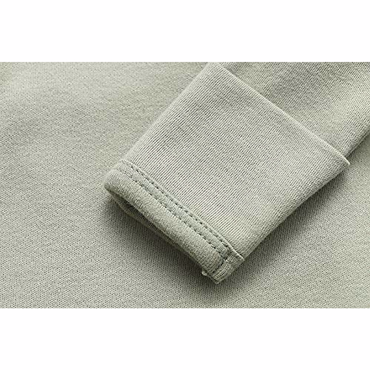 O2 BABY Baby Organic Cotton Kimono Gown with Mitten Cuffs and Fold-Over Pouch, Unisex Long Sleeve Infant Sleeper Sleeping Bag(0-3Months, Desert Sage)