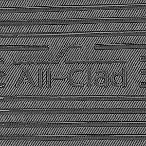 All-Clad Premium Pot Holder & Heating Pad, (2-Pack) Heat Resistant to 500 Degrees, 100% Cotton 10"x6.25" for Kitchen and Barbeque, Pewter