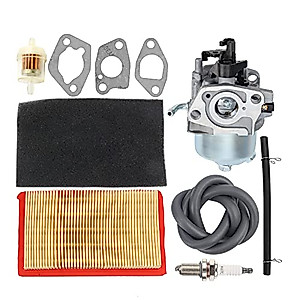 Carbbia 16100-ZG9-M12 Carburetor w/ Tune up Kit for Honda GXV140 HR215 HRB215 HRM215 HRC215 6865059 BE52BD Lawnmowers Engines Carb Assembly 6865059 16100ZG9M12 Lawn Mowers