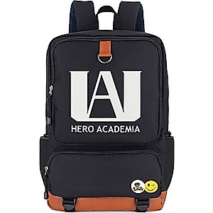 Roffatide Anime My Hero Academia Backpack Cosplay Laptop Bag College School Bag