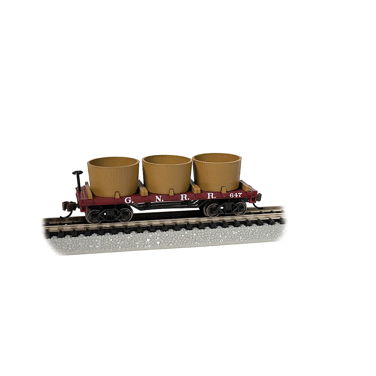 Bachmann Trains - Old-Time Water Tank Car - GREAT NORTHERN - N Scale