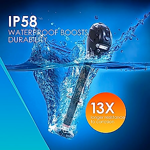 POLESTAR 5000LB Electric Power A- Frame Tongue Jack for Trailer Camper, RV, 12V DC with Hard Wiring