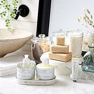 Pre de Provence Artisanal French Soap Bar Enriched with Shea Butter, Honey Almond, 150 Gram (Pack of 18)