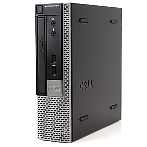 Dell 9010 USFF, Core i5-3470S 2.9GHz, 4GB RAM, 320GB Hard Drive, DVDRW, Windows 10 Pro 64bit (Renewed)