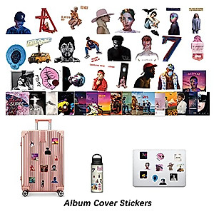 Btaidi 110 Pcs Album Cover Aesthetic Pictures Wall Collage Kit, Album Style Photo Collection Collage Dorm Decor, 70 Album Cover Posters 40 Music Stickers , 4x6 inch Album Cover Poster for Room Bedroom Aesthetic